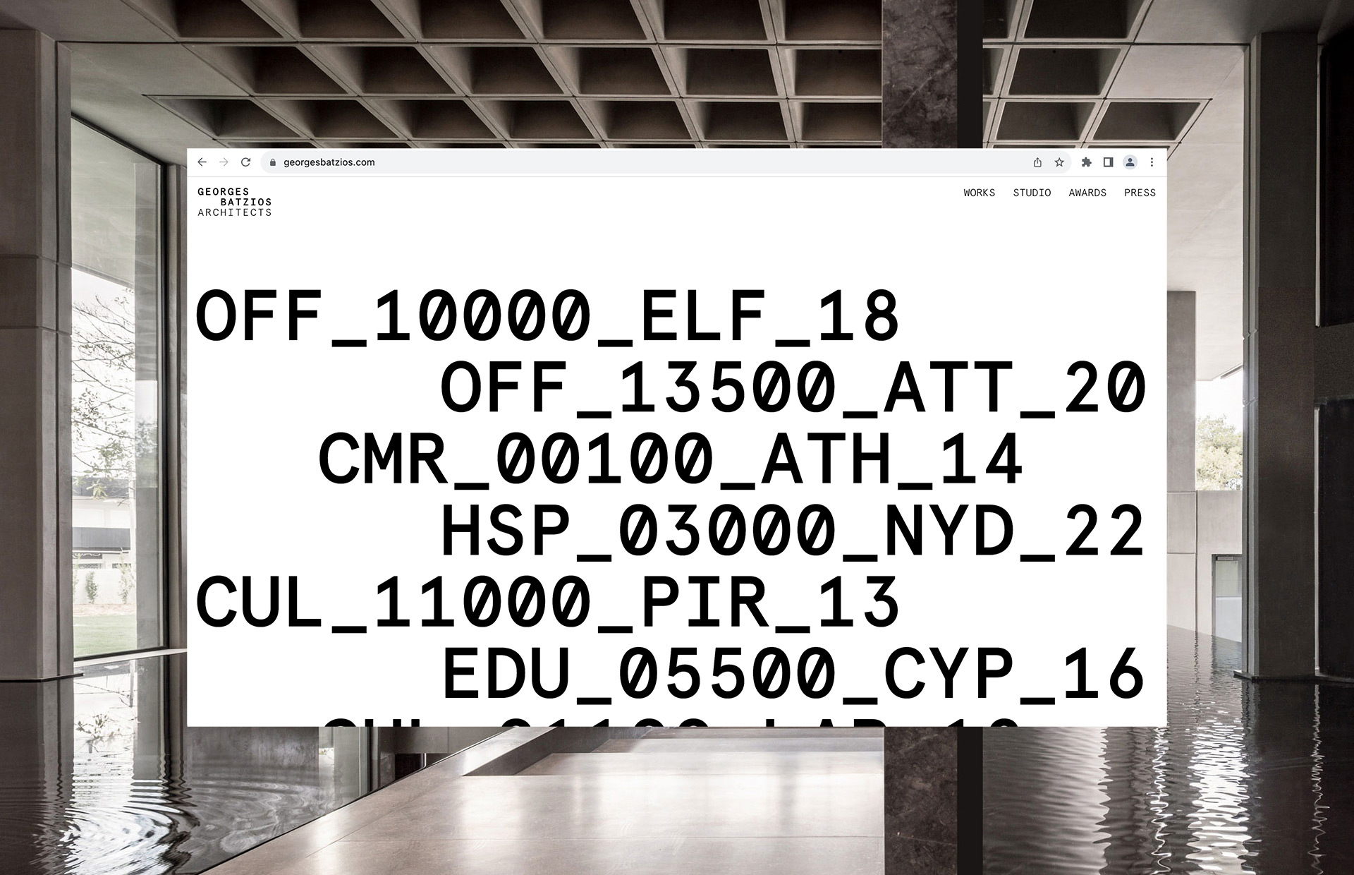 Nowhere Studio — Georges Batzios Architects